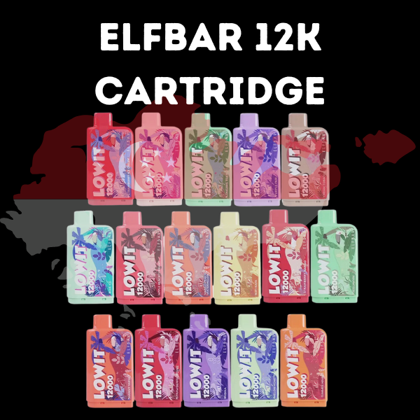 ELFBAR LOWIT 12K CARTRIDGE | vape singapore