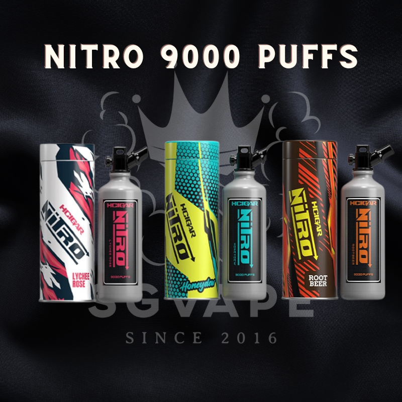 HCIGAR NITRO 9000 Puffs | vape singapore