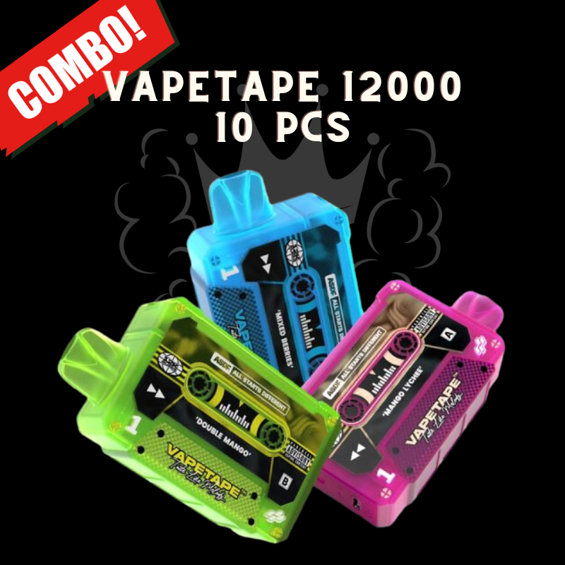 VAPETAPE 12000 puffs - 10 pcs bundle | vape singapore